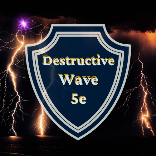 Destructive Wave 5e - D&D 5th Edition Spell Book - Eternity TTRPG