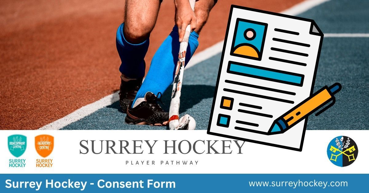 Surrey Hockey Player Pathway | How to find the consent form