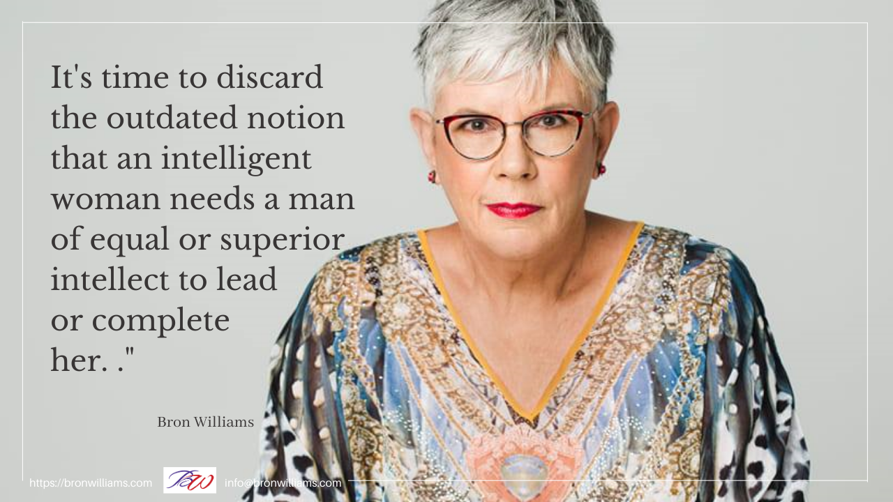 Intelligent women need...