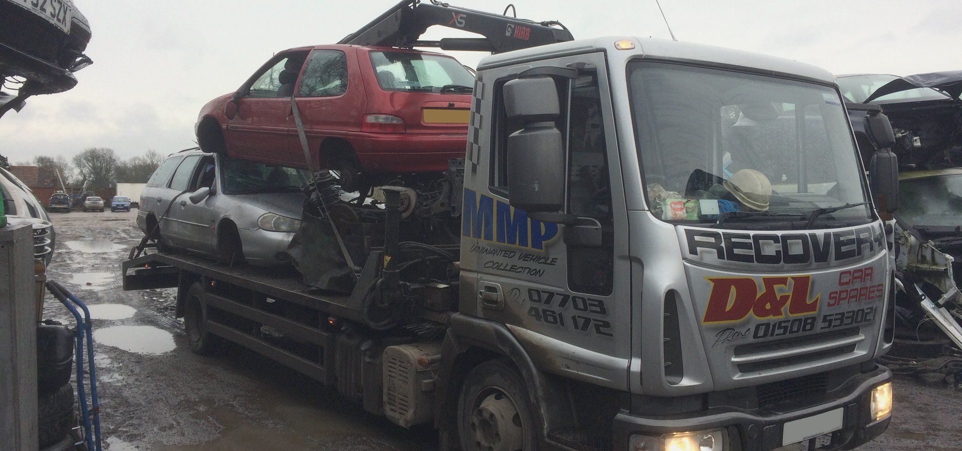 MMP Vehicle Disposal Services & Breakers Yard, cars scrapped in Norwich