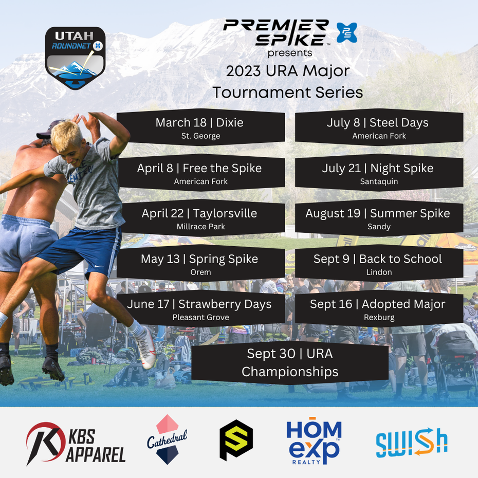 Utah Roundnet hosts spike tournaments throughout Utah