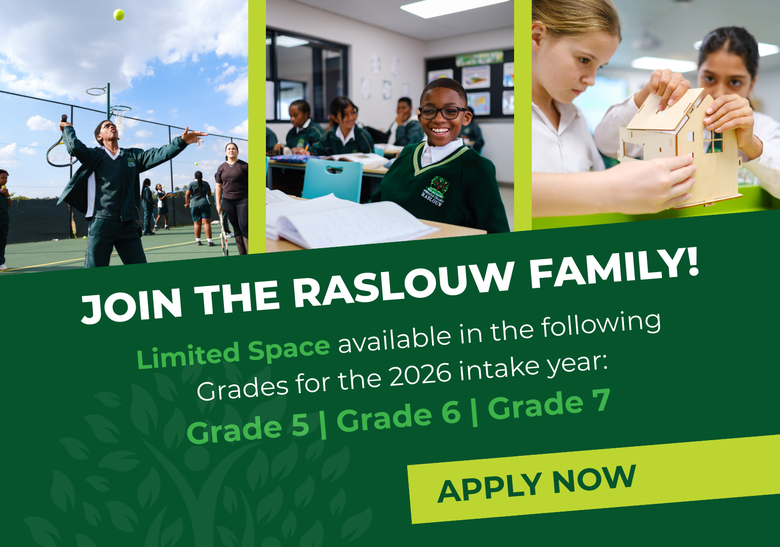 Apply to Pinnacle College Raslouw | Secure Your Child's Future