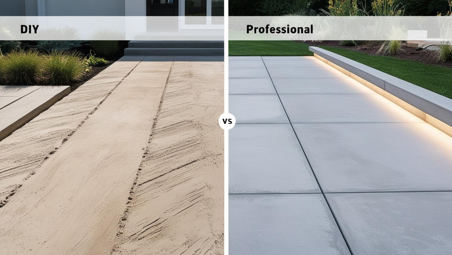 DIY vs. Professional Concrete Projects: What You Should Know