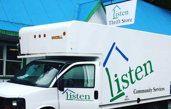 Furniture Pick-up form for LISTEN Community Services