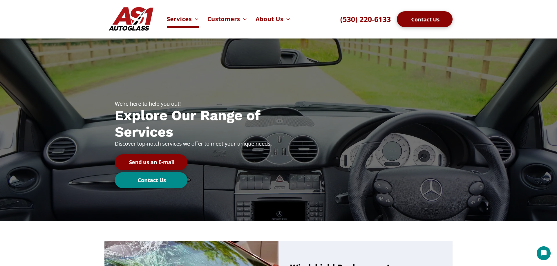 Auto Glass Services | AS1 Autoglass