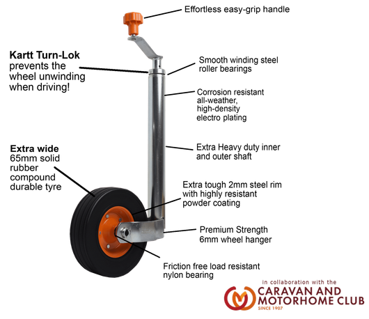 The Ultimate Caravan Jockey Wheel by Kartt in Collaboration with The ...