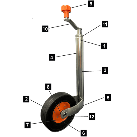 The Ultimate Caravan Jockey Wheel by Kartt in Collaboration with The ...