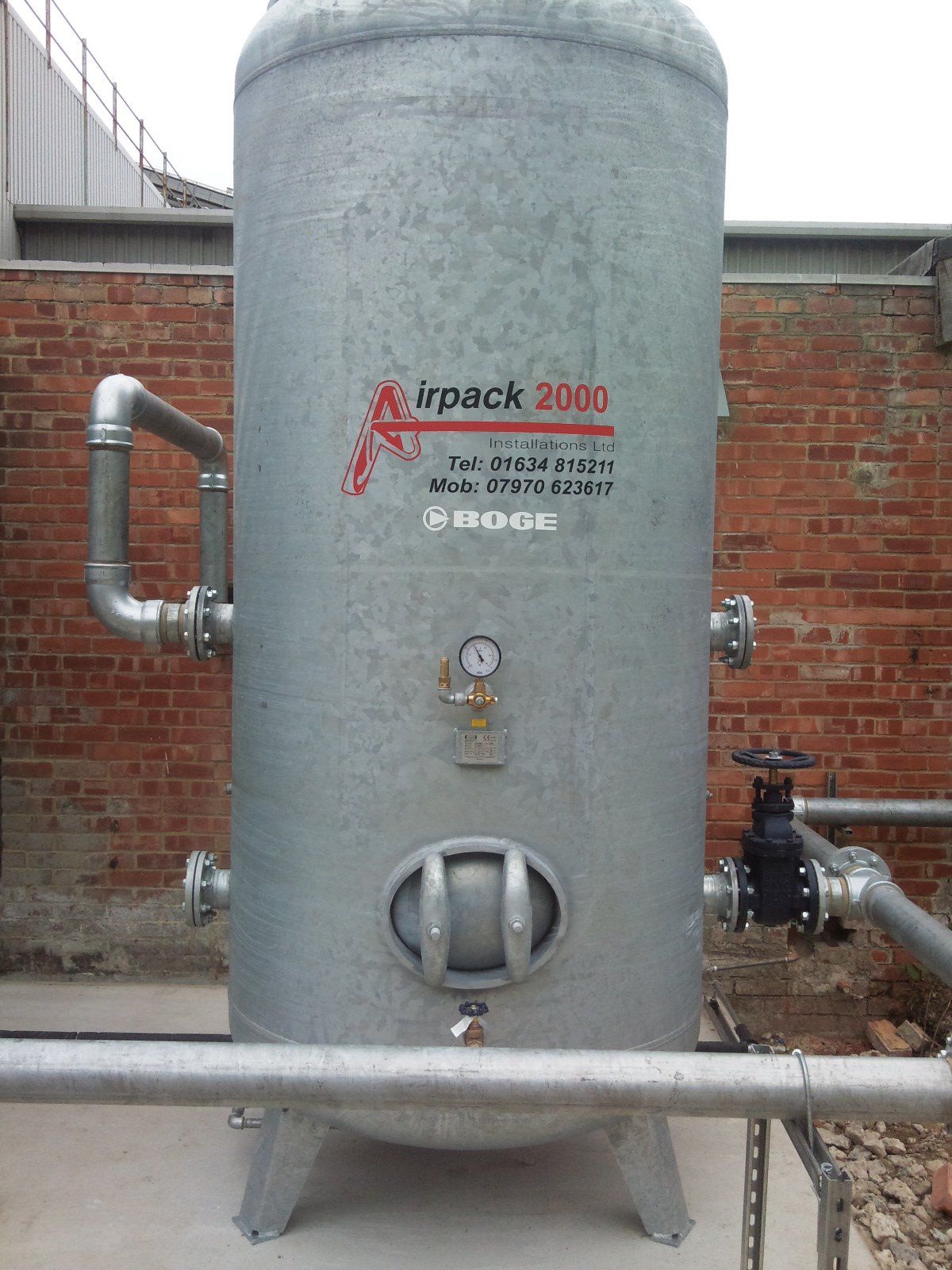 Compressed air equipment by Airpack 2000 Installations Ltd