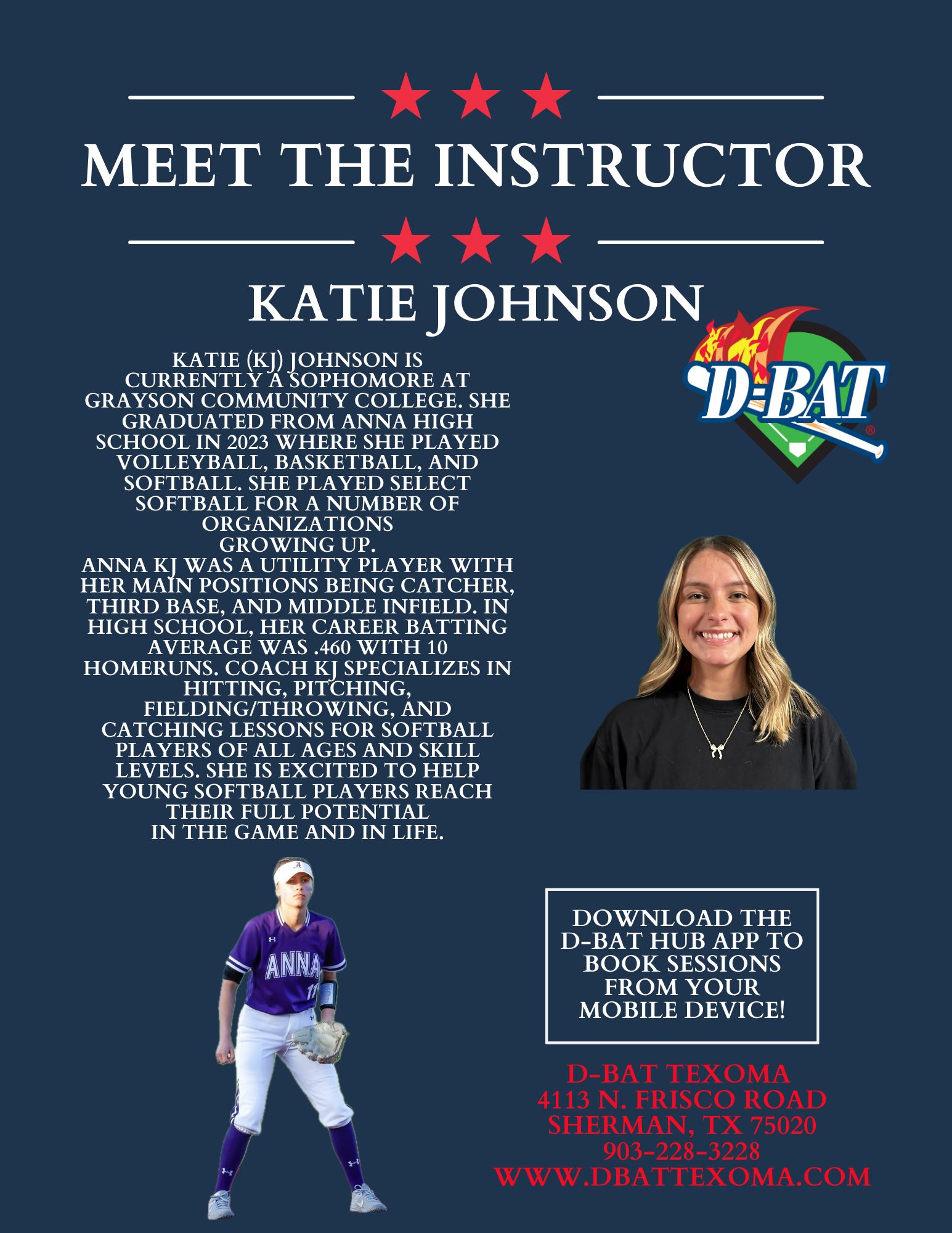 Baseball & Softball Lessons | D-BAT Texoma | Sherman