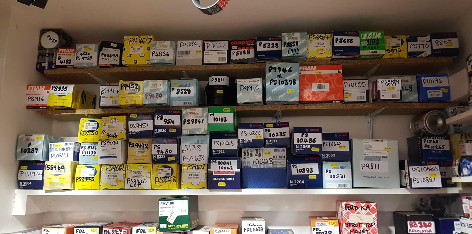 Marsh Auto Parts for current and classic car parts.