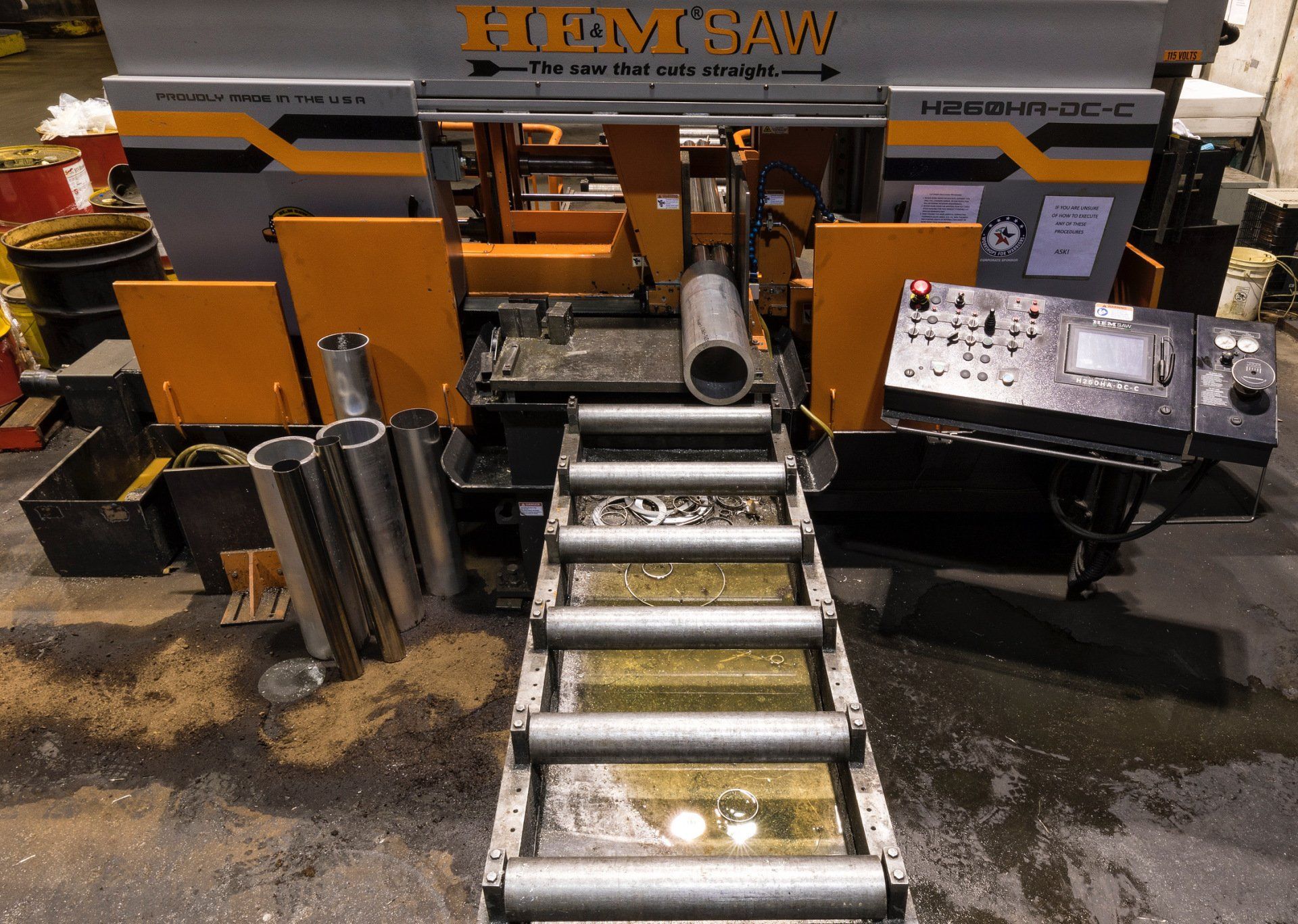 Saw Cutting - Tube Service Co.