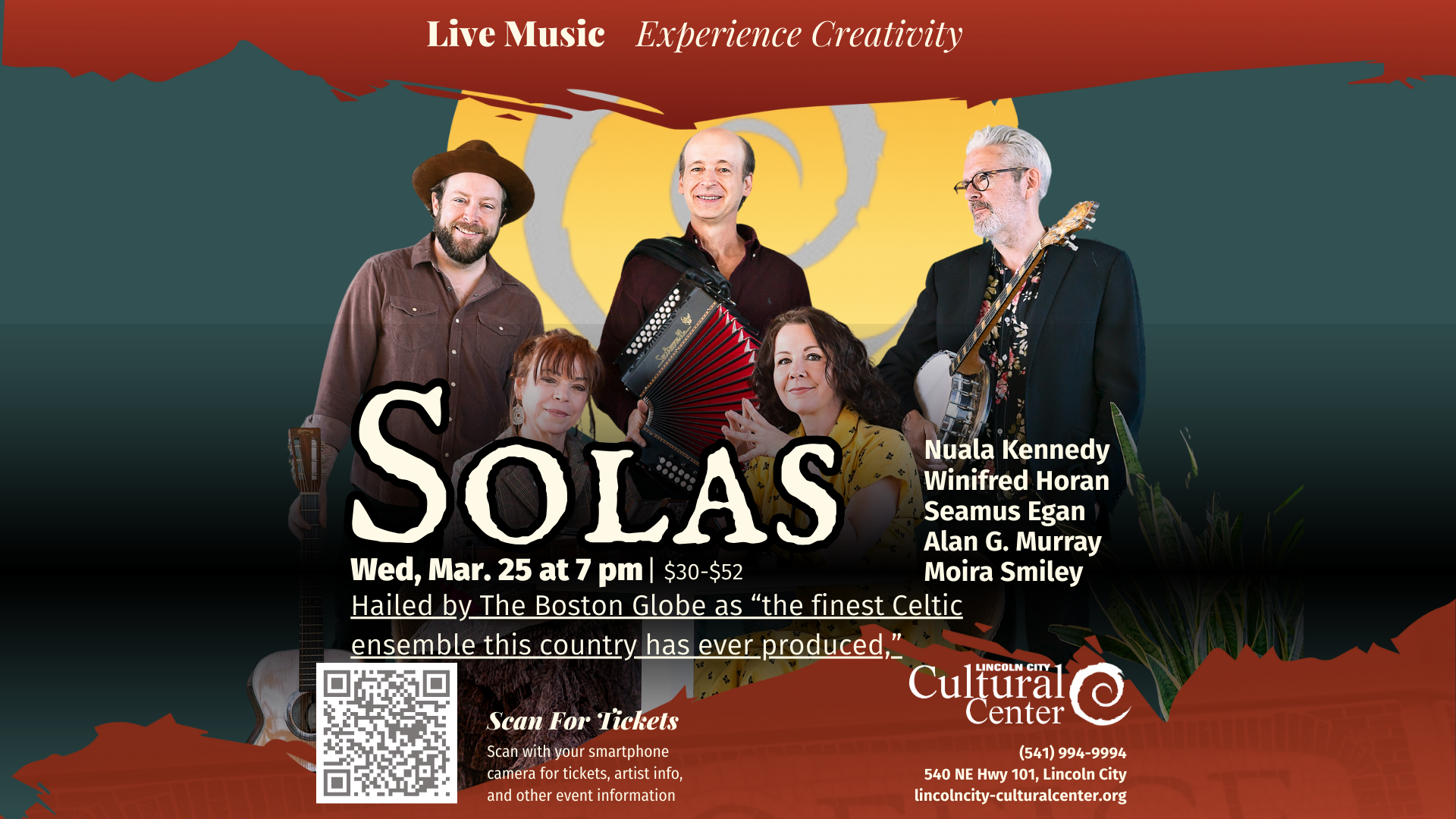 SOLAS - Mar 25 @ 7PM