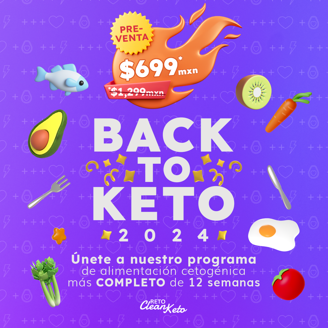 Back to Keto 2024 | Reto Clean Keto
