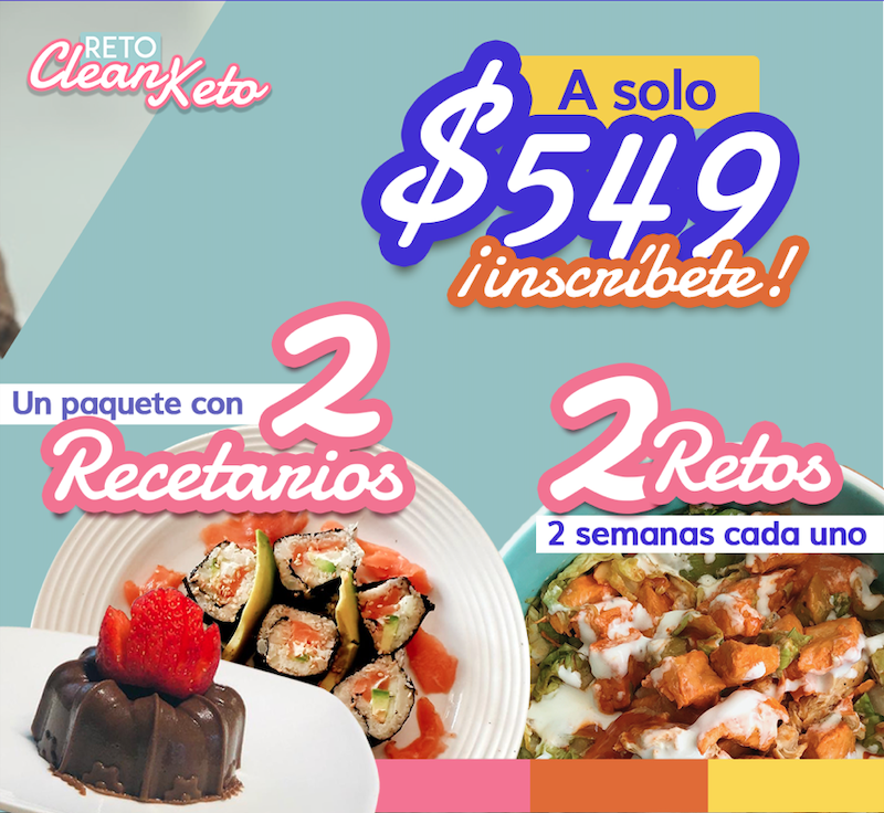 Diseñamos tu dieta cetogénica con tus recetas favoritas | Reto Clean Keto