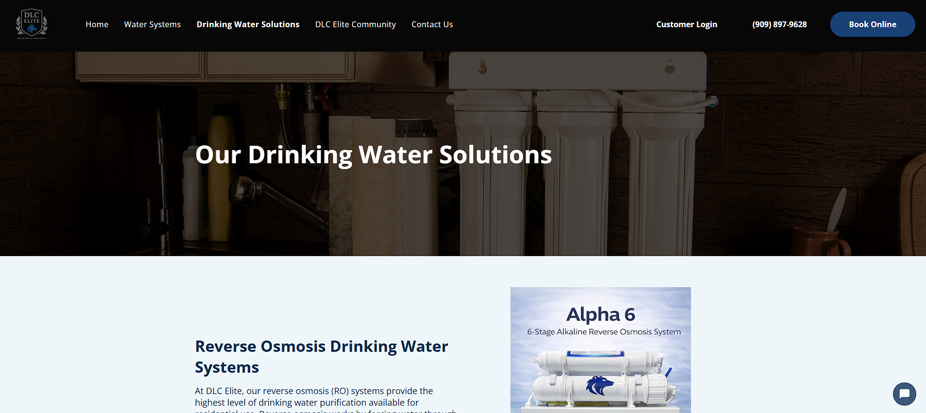 Drinking Water Solutions | Chino, CA | DLC Elite