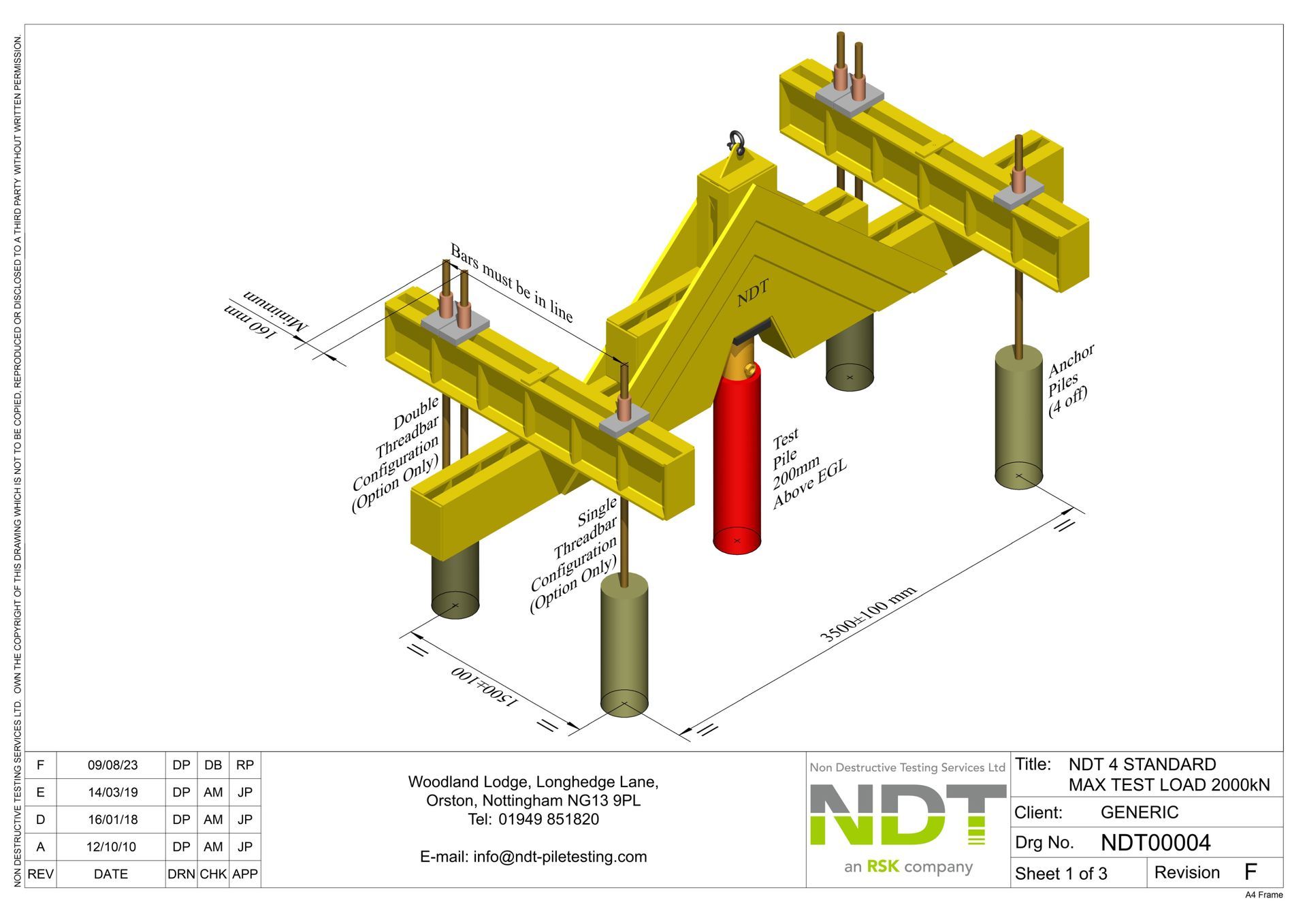 Drawings and schematic layouts of static pile testing by the experts in ...