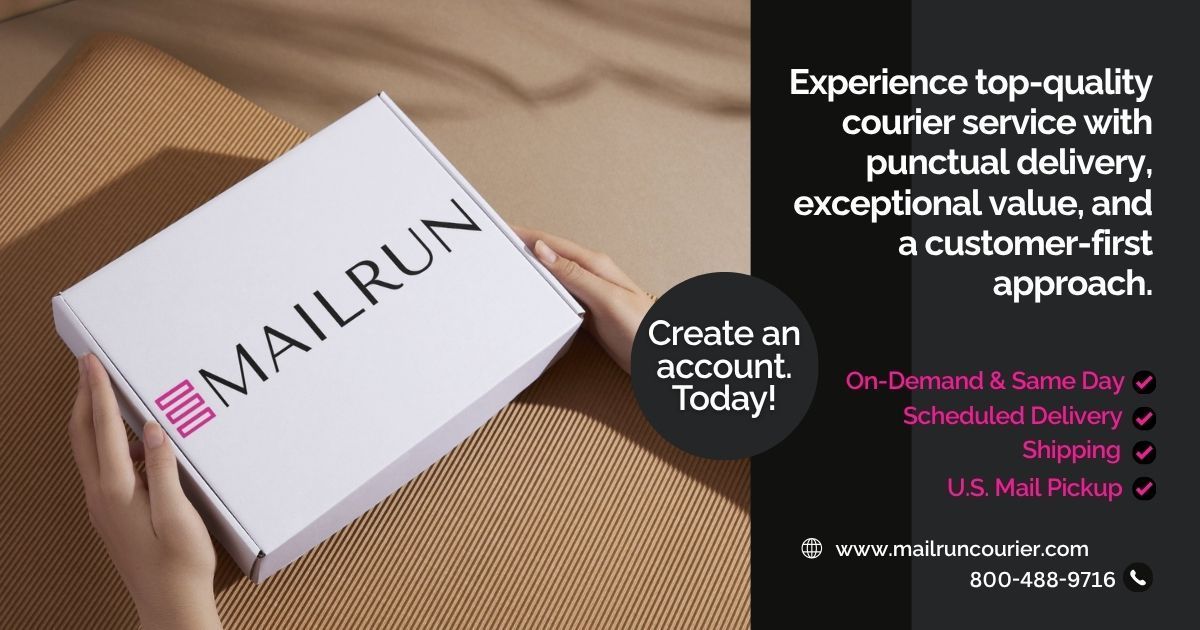 New Customer Setup | Mailrun Courier Service | OK