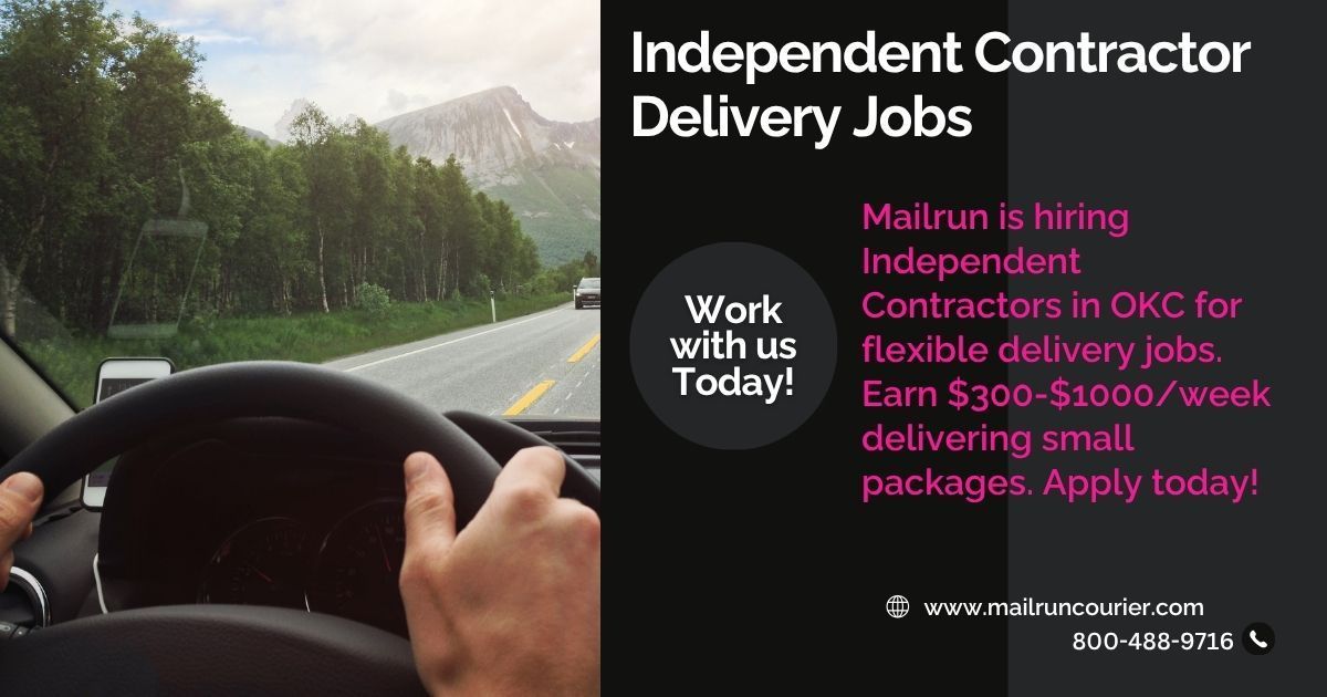 Independent Contractor Courier Jobs