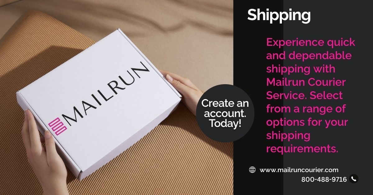 Shipping | Mailrun Courier Service | OK