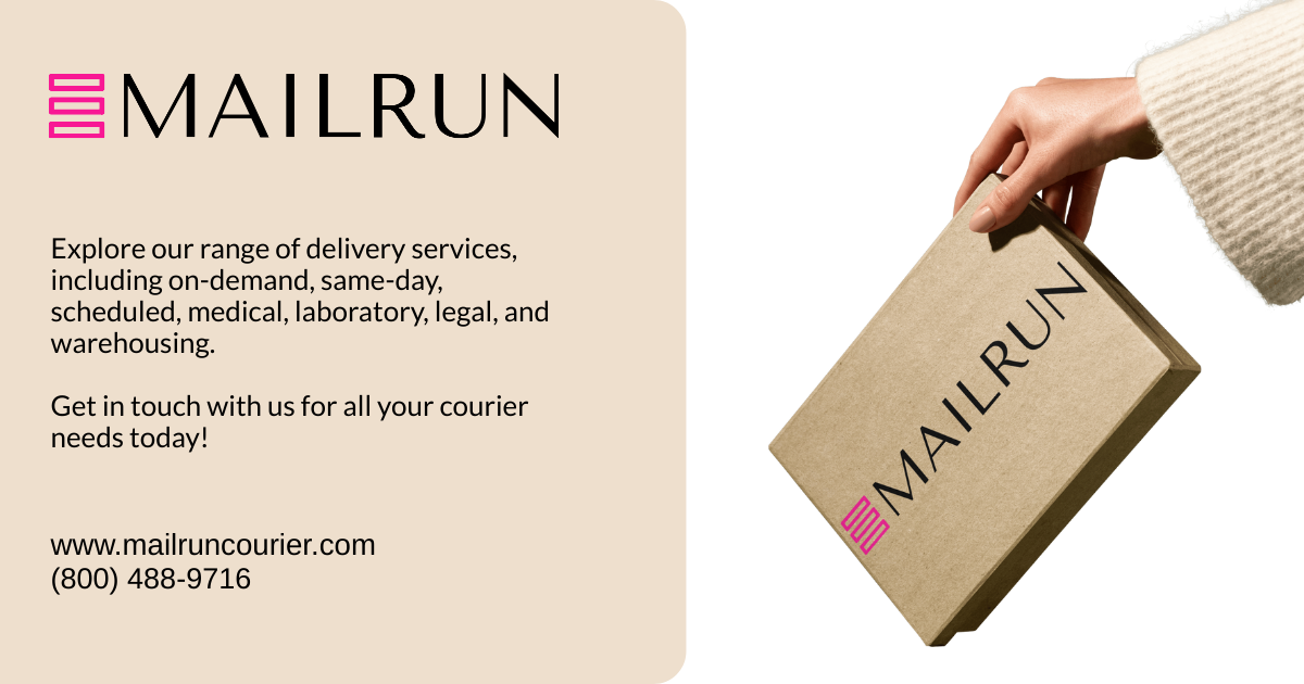 Scheduled Deliveries | Mailrun Courier Service | OK