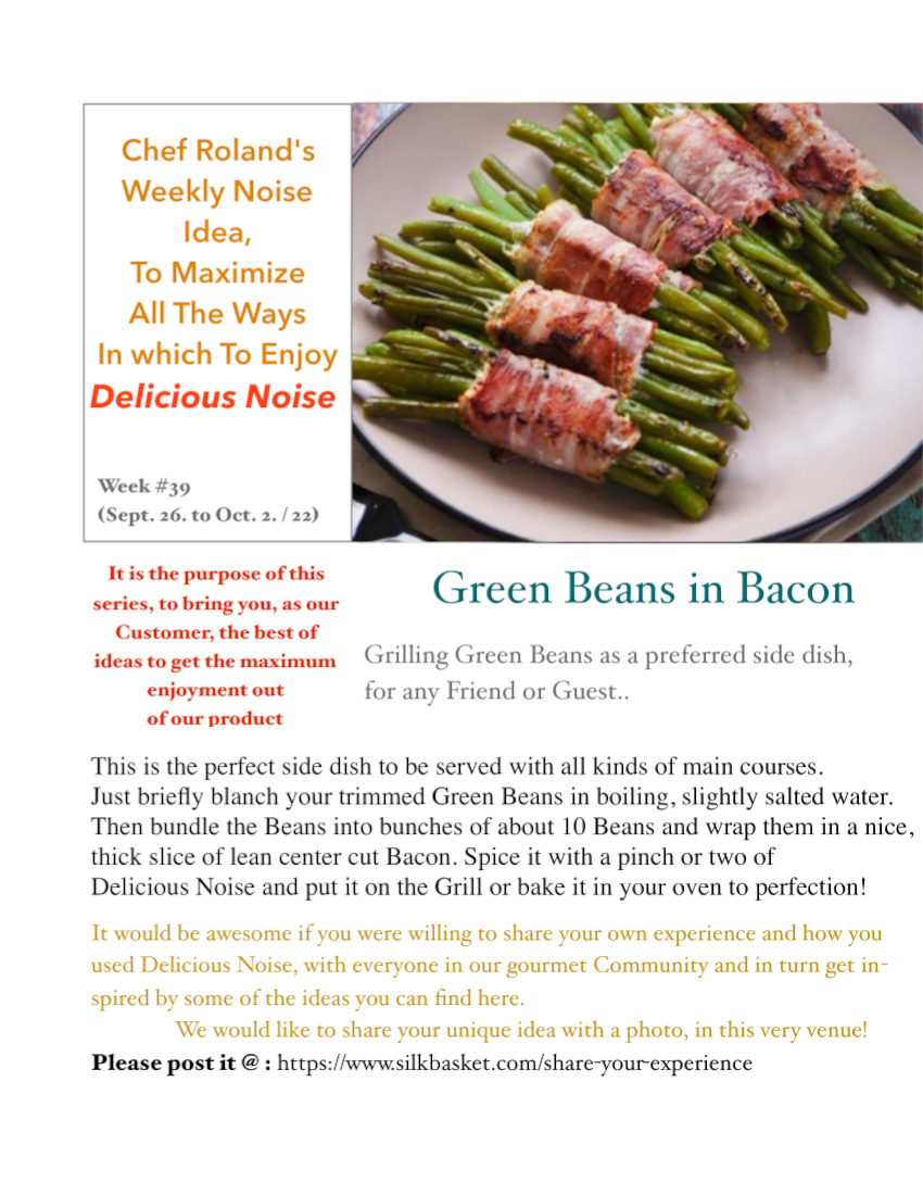 Green Beans in Bacon