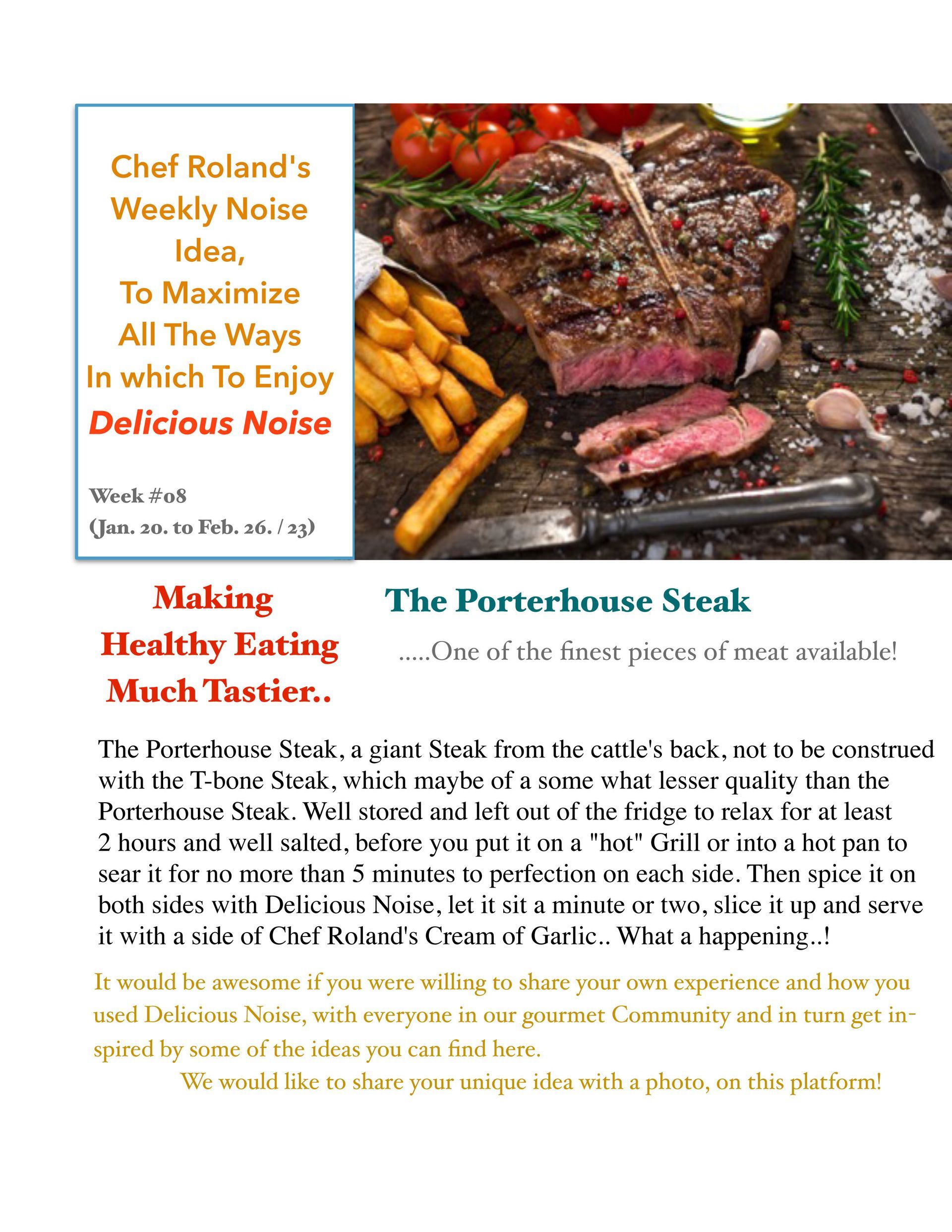The Porterhouse Steak