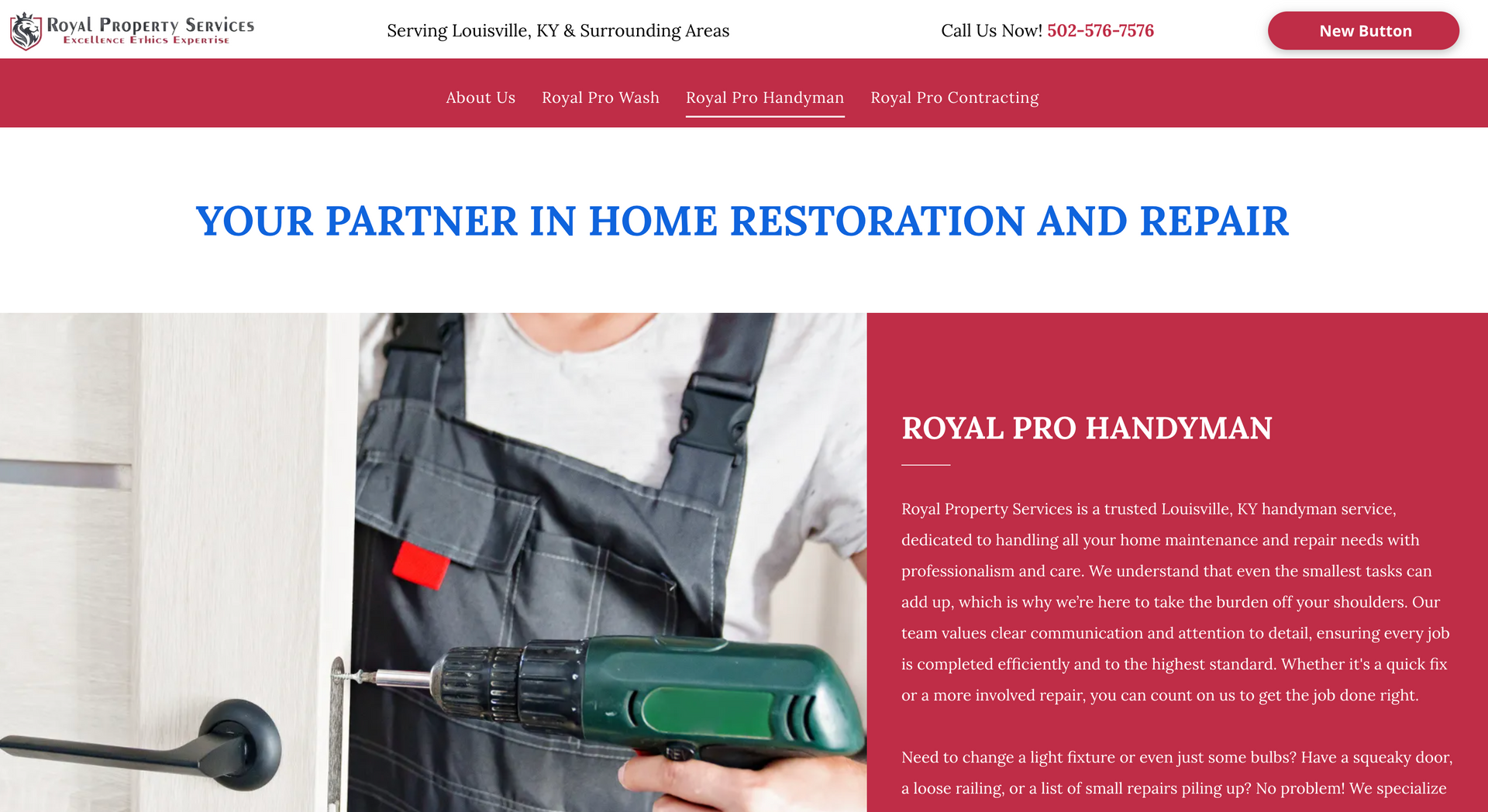 Pro Handyman | Louisville, KY | Royal Property Services