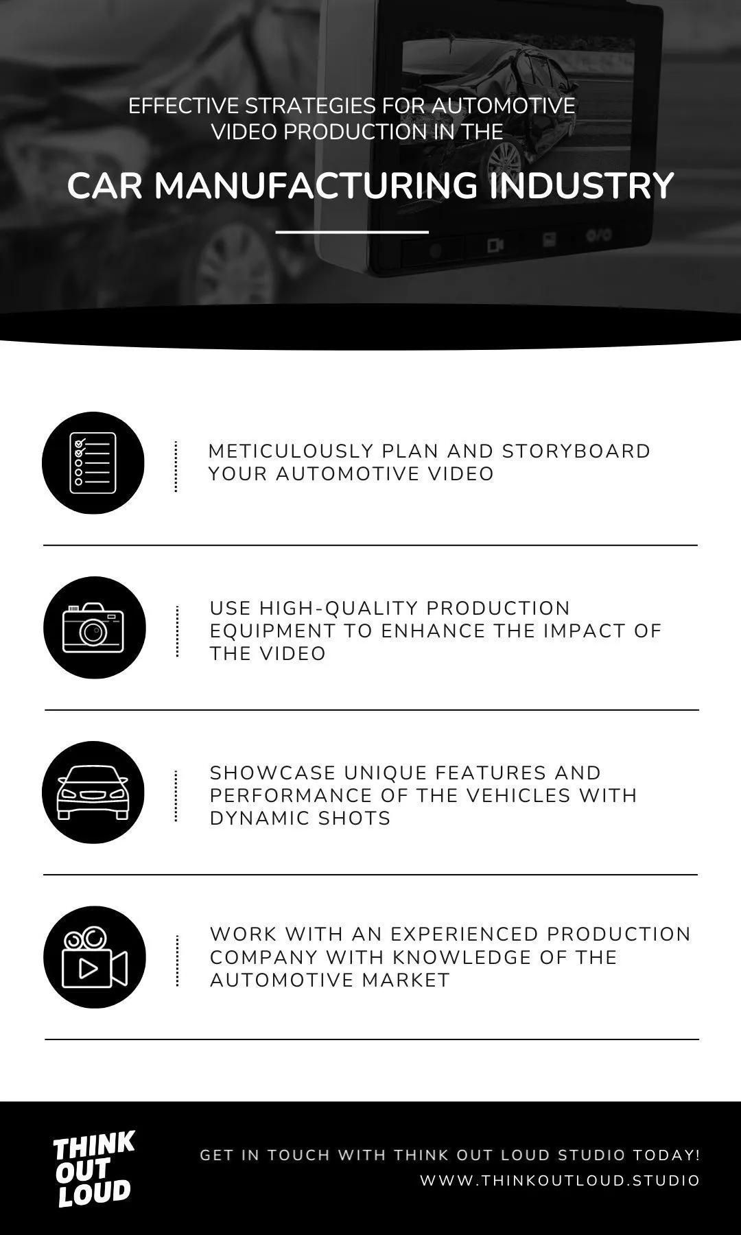 Automotive Video Production — Contact Think Out Loud Studios