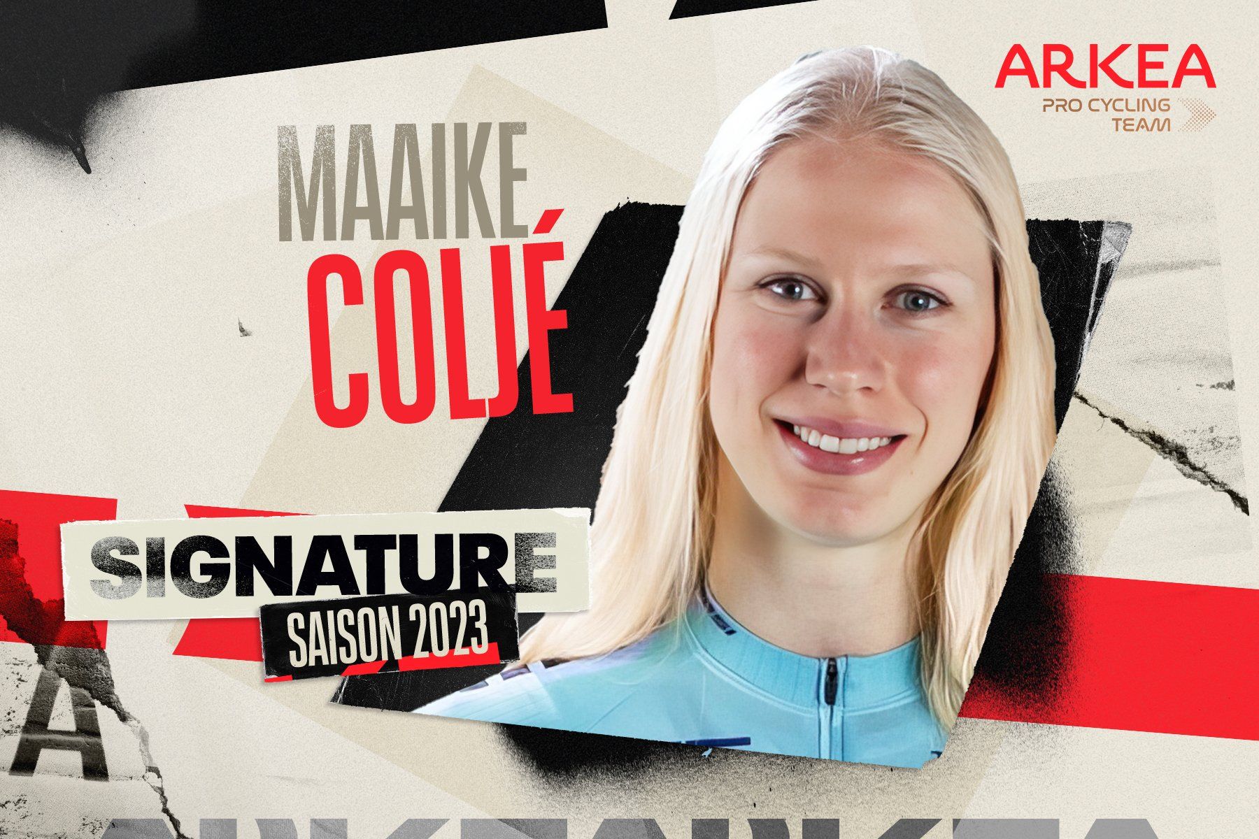 Maaike Coljé naar Arkéa Pro Cycling Team