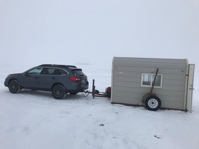Custom Ice Fishing Shanty