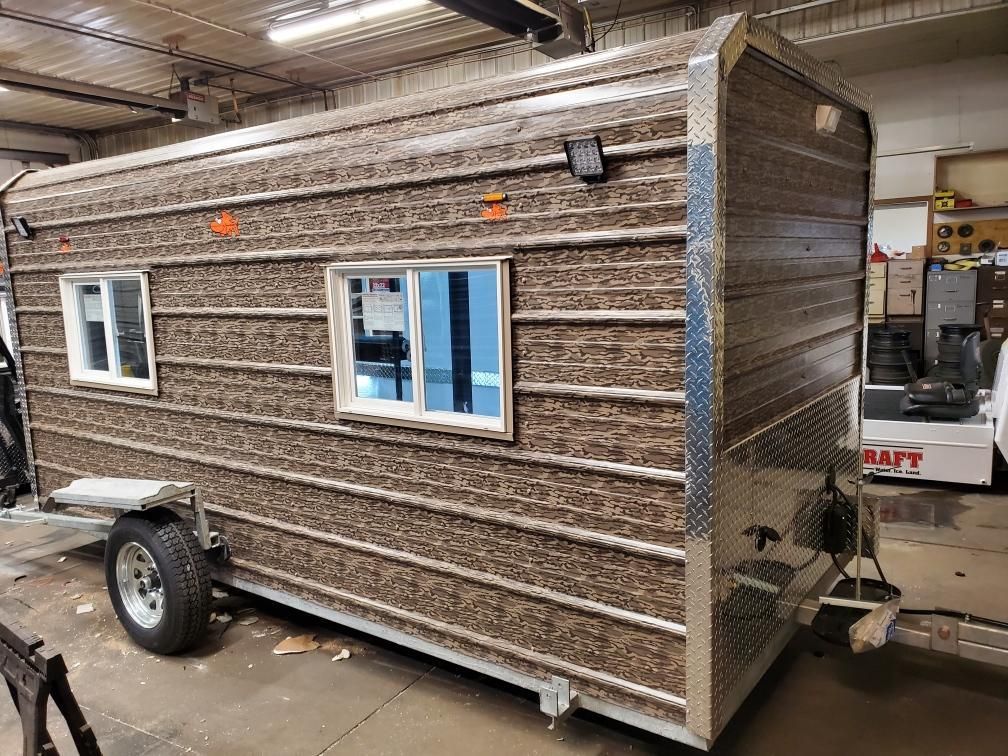 Custom Ice Fishing House - Choose Accessories for Zack Shack