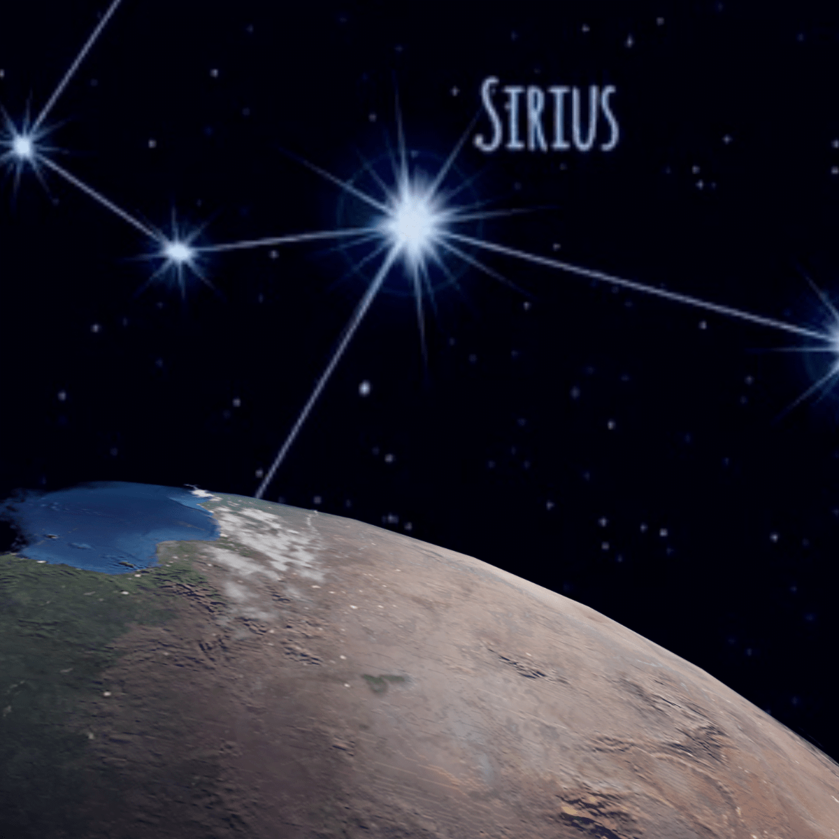 Why does the star Sirius flicker?