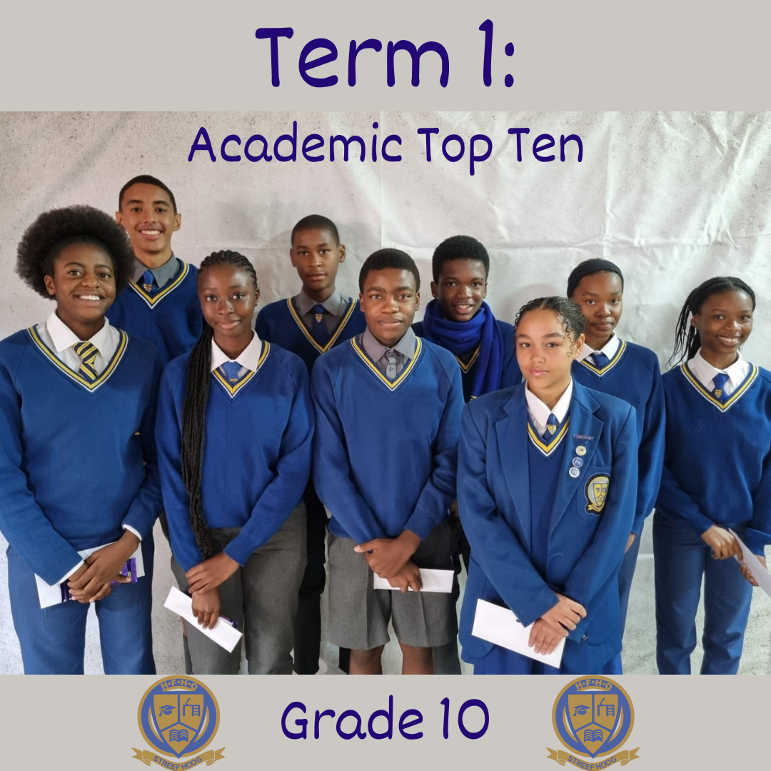 TOP 10 ACADEMIC ACHIEVERS