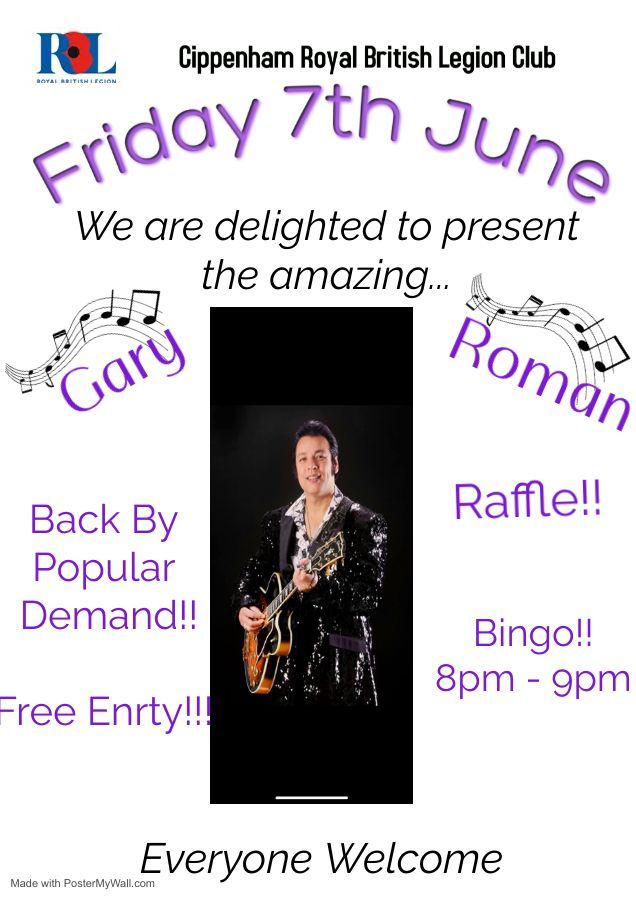 Cippenham Royal British Legion What's on