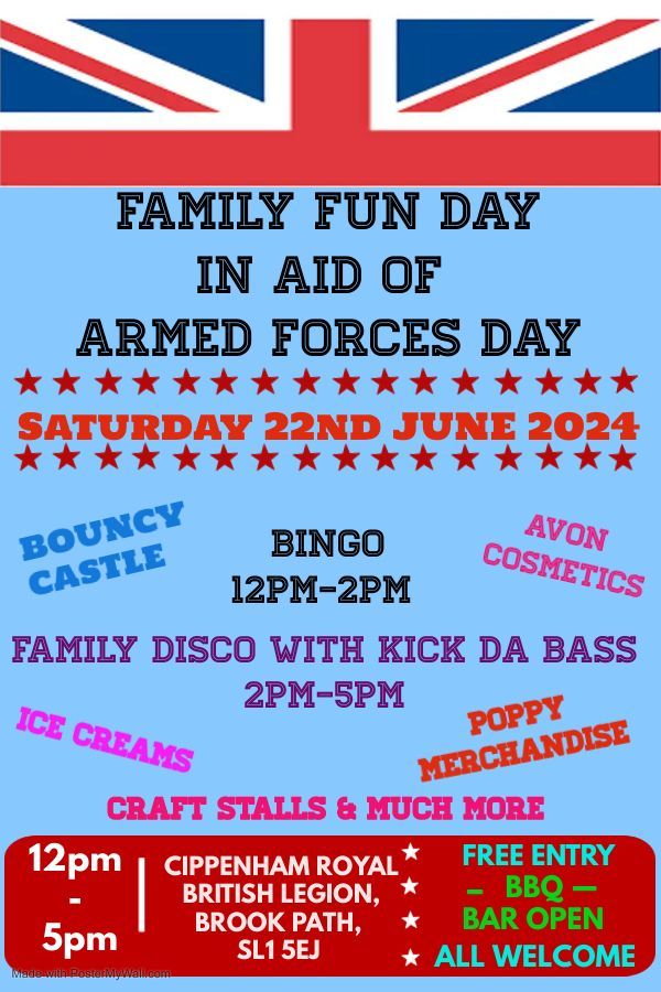 Cippenham Royal British Legion What's on