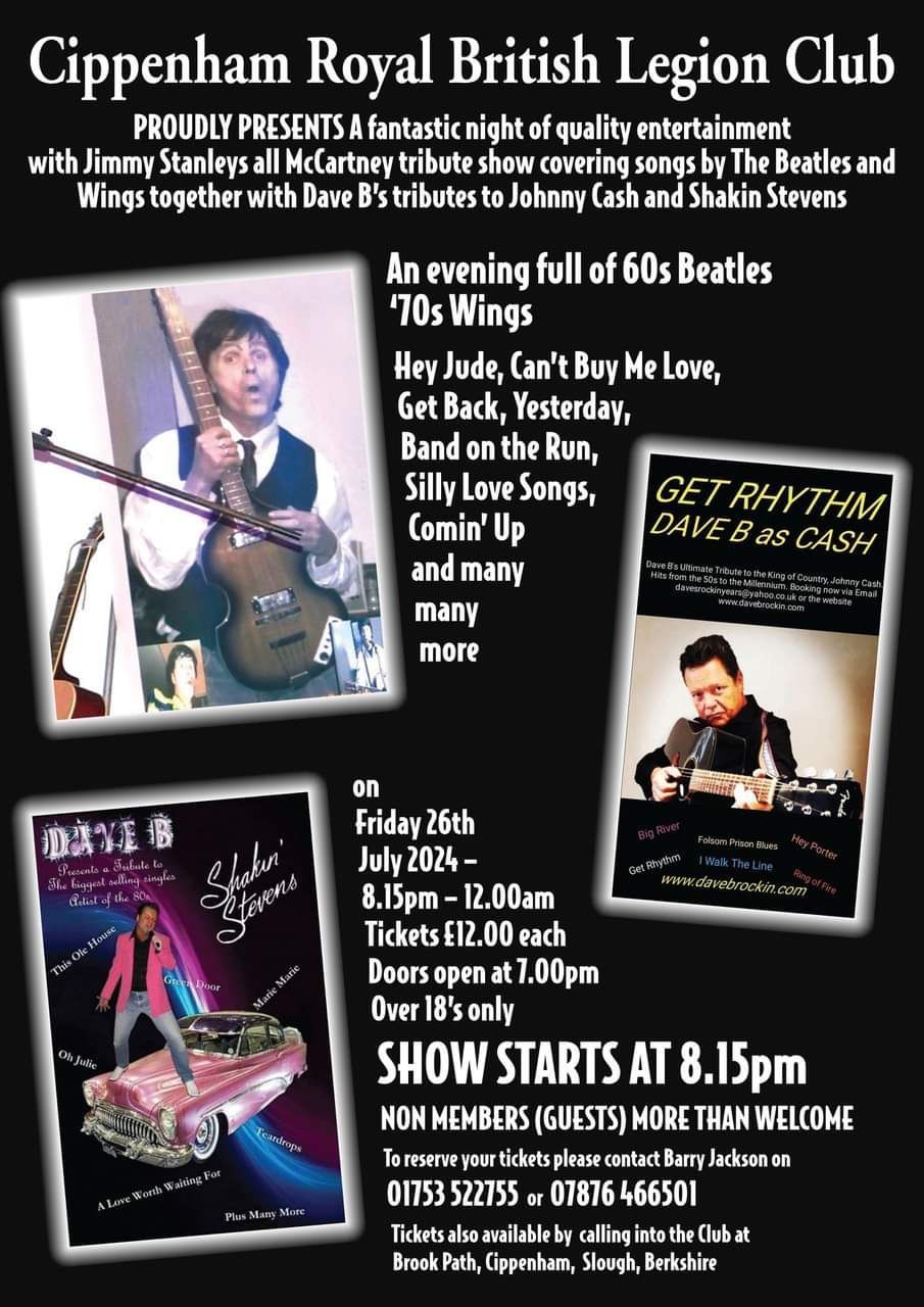 Cippenham Royal British Legion What's on