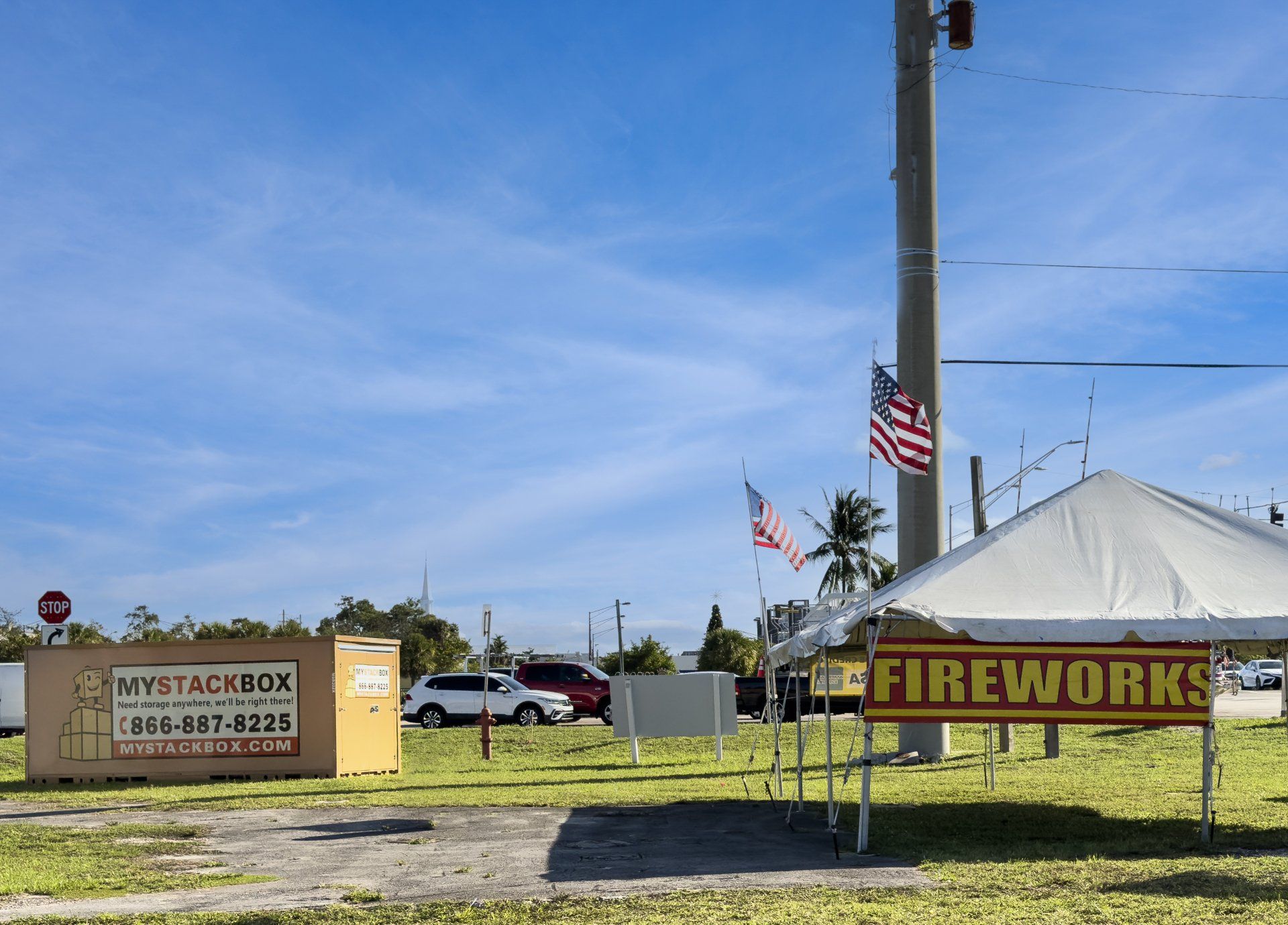 A Local Fireworks Retailer Gets A Big Bang For Their Buck With My Stack ...