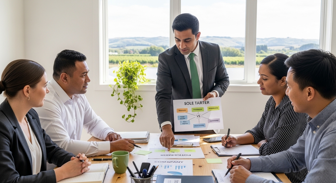 NZ Business Structures Explained: Sole Trader, Partnership, or Company?