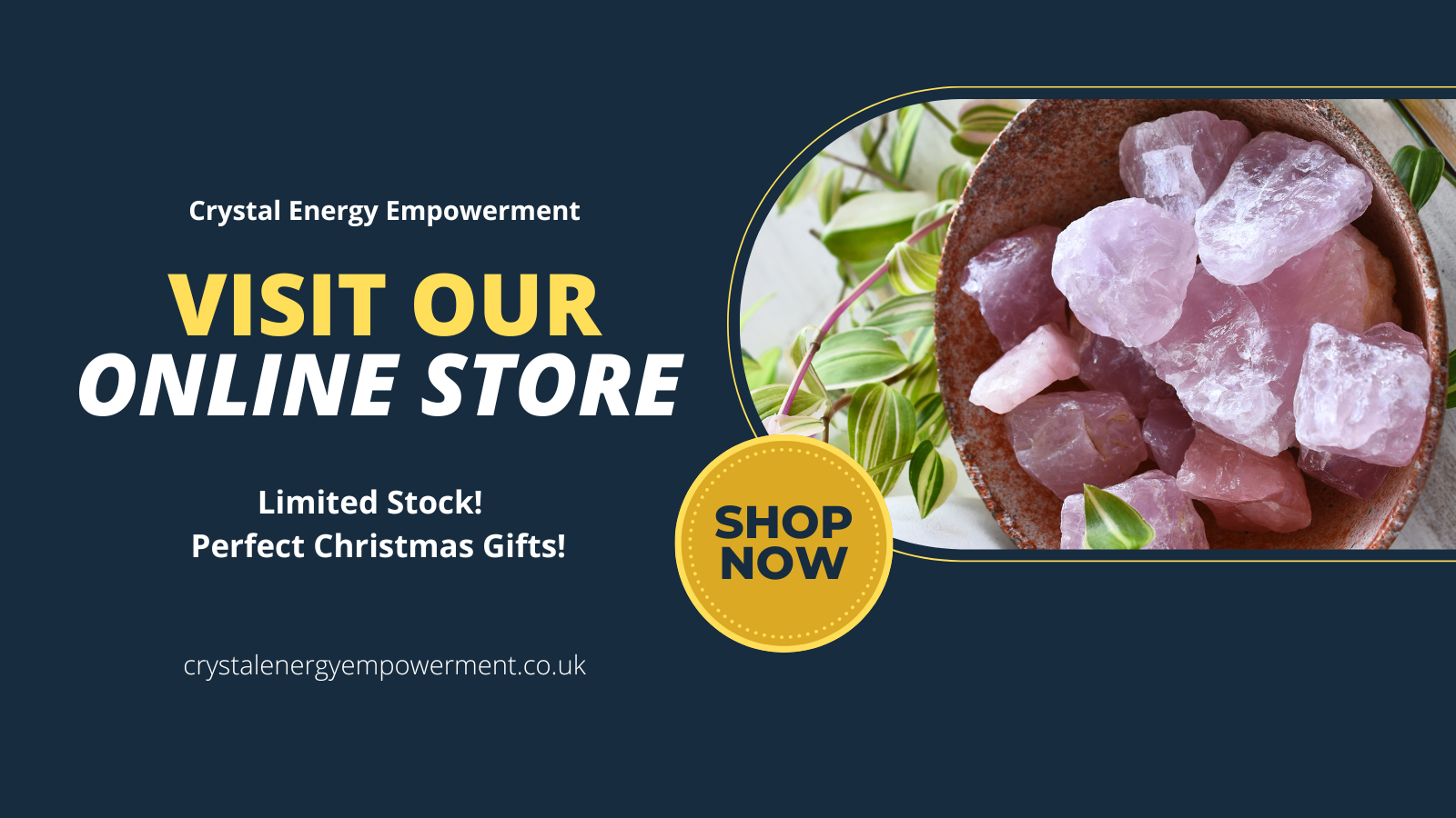 Discover beautiful gifts - Crystal Energy Empowerment Store