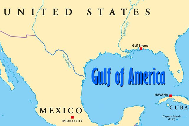 Map Of Gulf Of California Apple Maps Adopts New 'Gulf Of America' Name