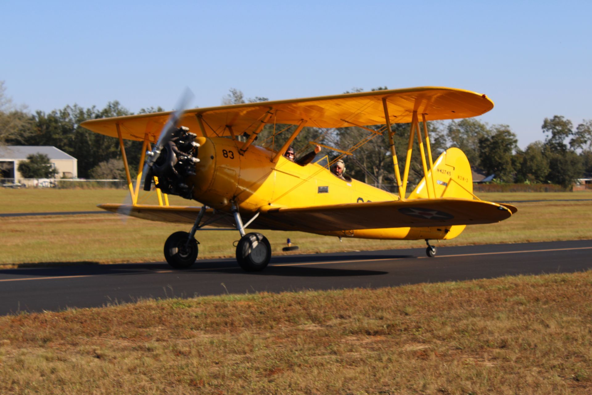 WWII Veteran Honored As Historic Plane Lands in Foley