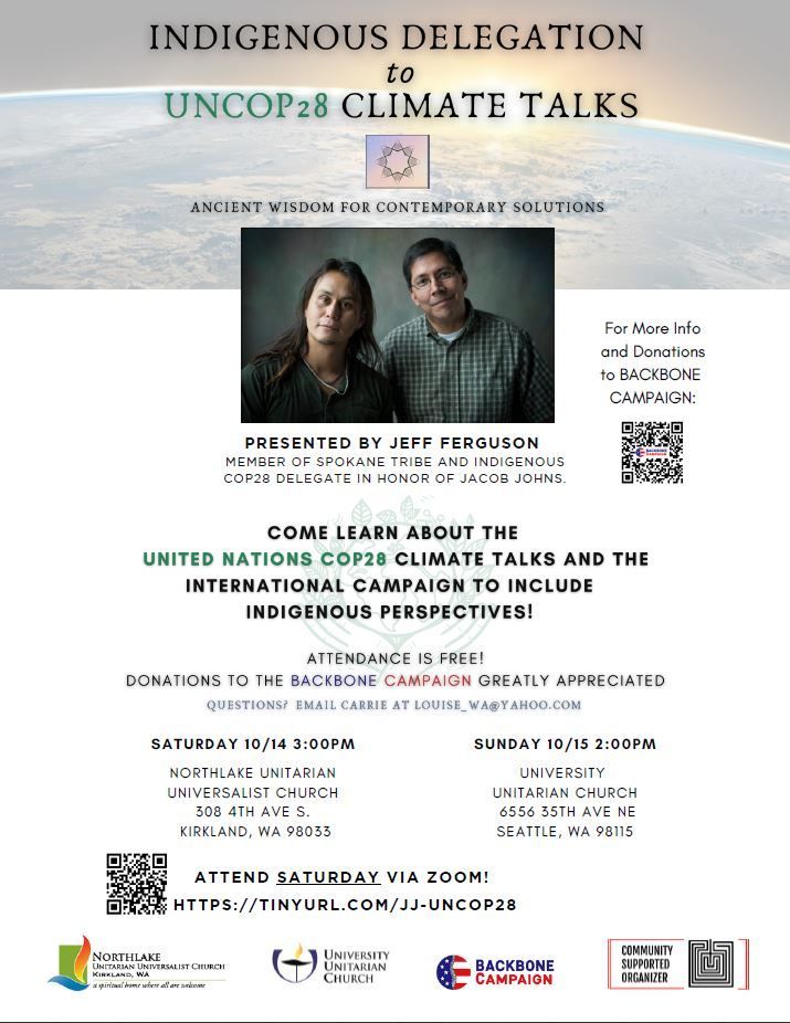 Bring Indigenous Voices to the UN's COP 28