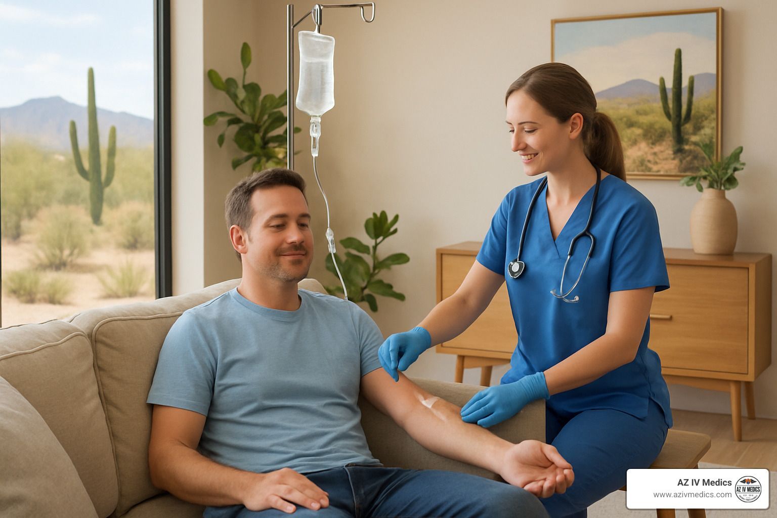 At Home IV Drip Therapy Arizona: Hydration, Recovery, Relief