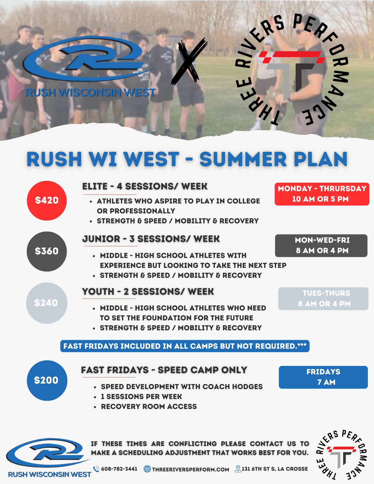 Rush Wisconsin West