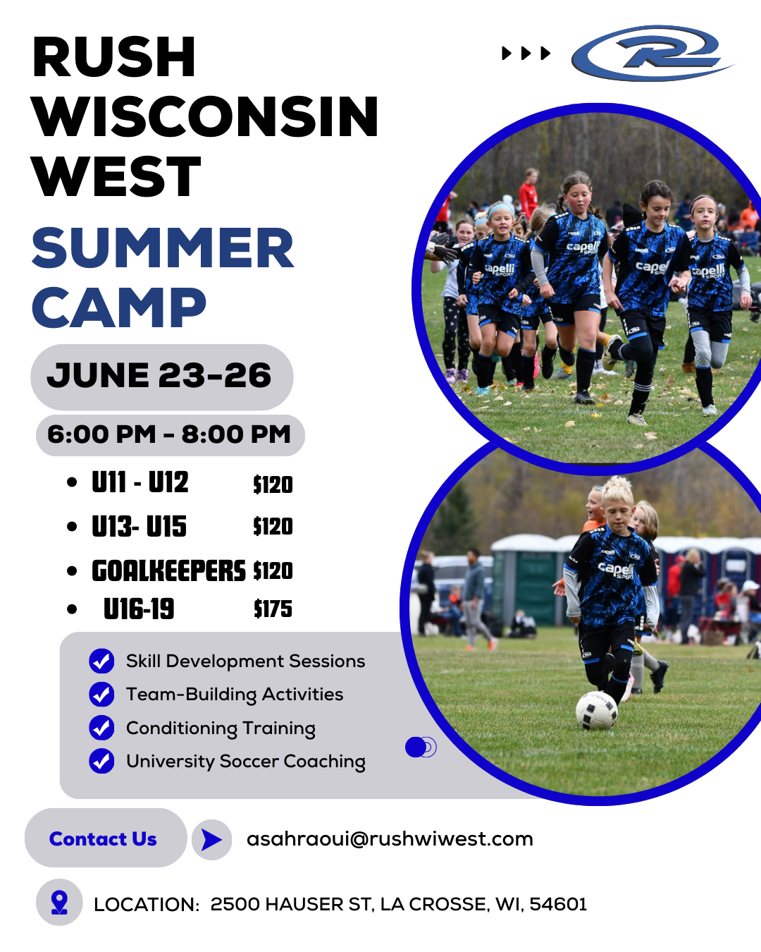 Rush Wisconsin West Youth Soccer Club