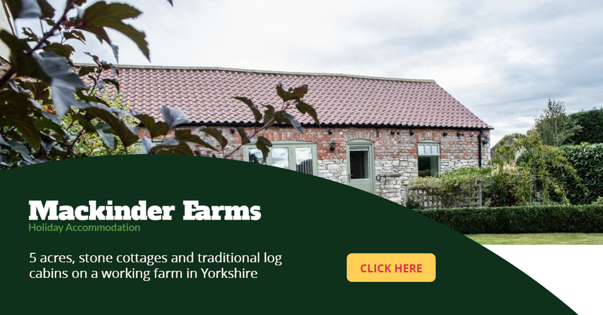 Yorkshire Holiday Cottages on a working farm in Selby. 5 Acres, Lodges