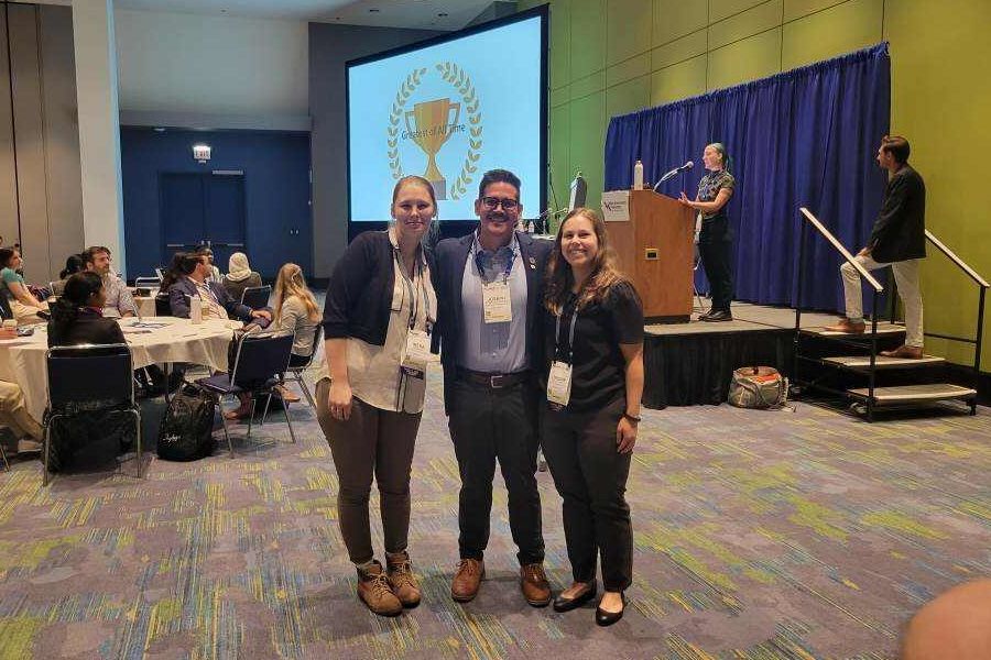 Lindsay Muth and Irena Hix Won the Dynamic Duo Award at WEFTEC