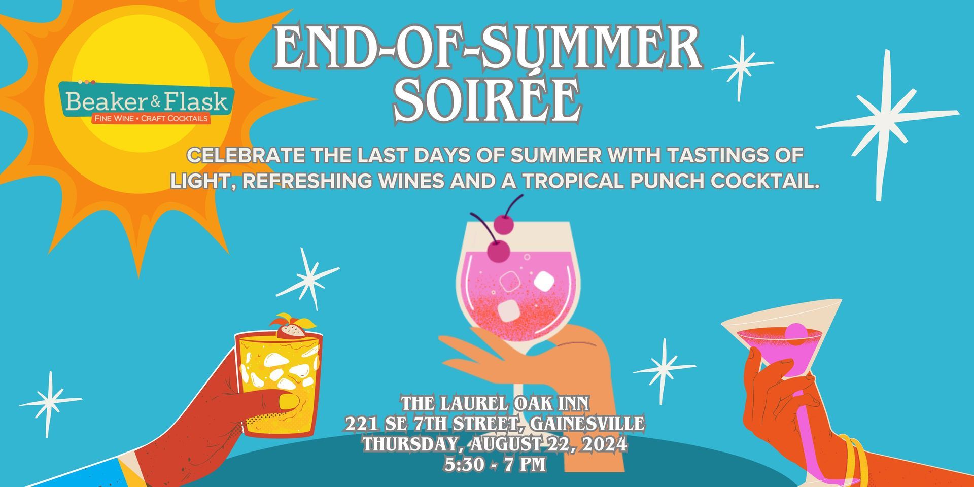 End-of-Summer Soiree with Beaker & Flask