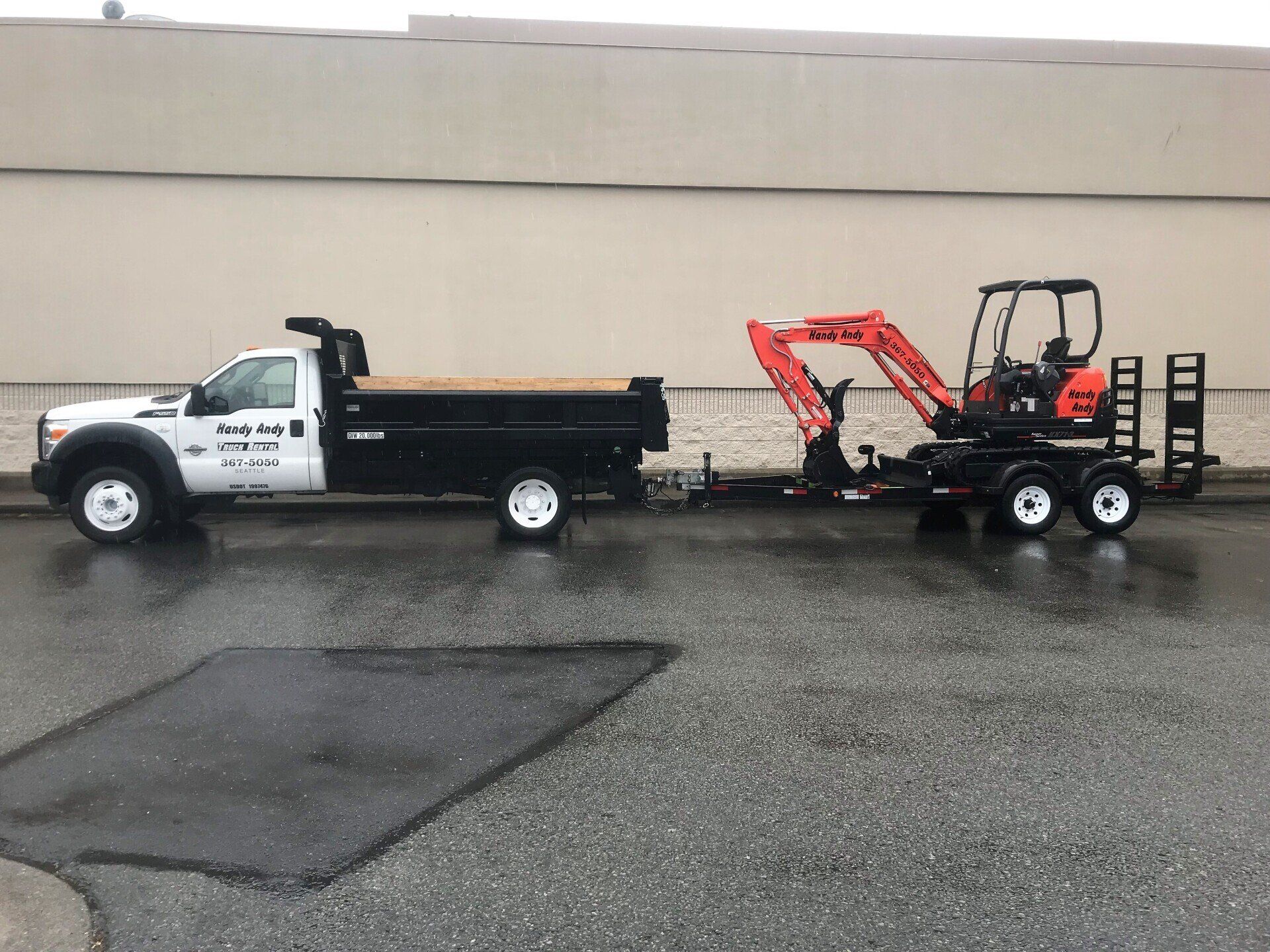 Dump Truck Rental | Seattle, WA | Handy Andy Rent-A-Tool