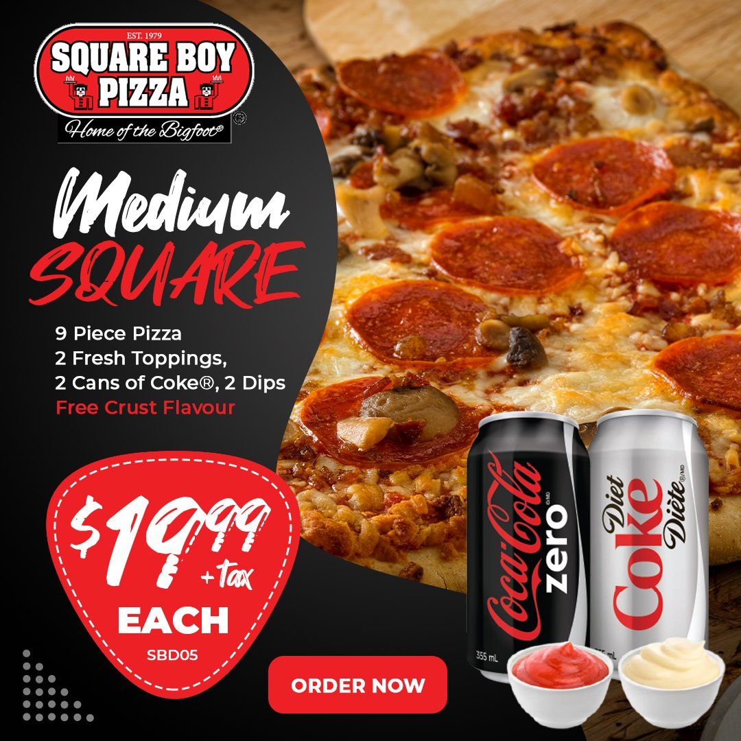 Deals | Square Boy Pizza